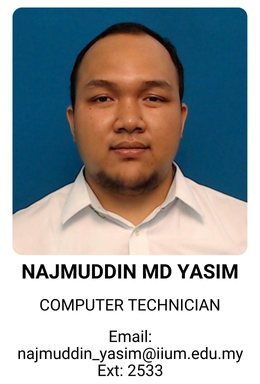NAJMUDDIN – Information Technology Division