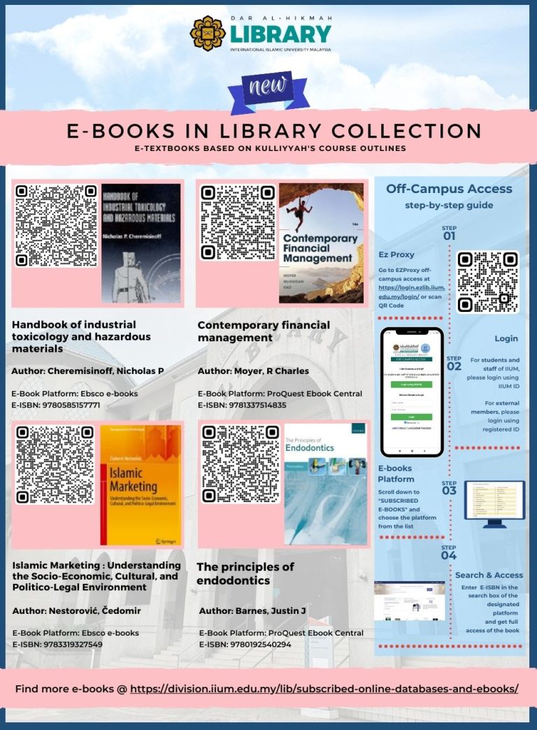 e-Textbooks – Dar al-Hikmah Library