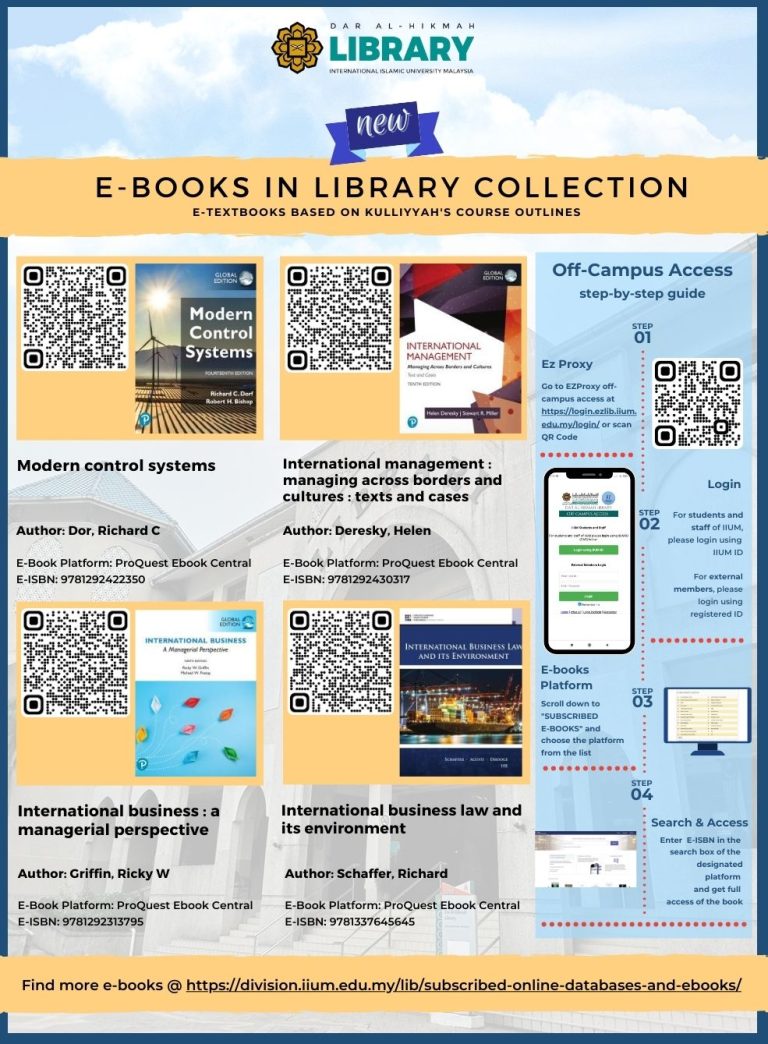 e-Textbooks – Dar al-Hikmah Library