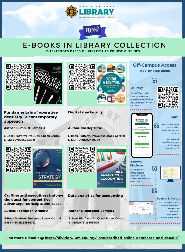 e-Textbooks – Dar al-Hikmah Library
