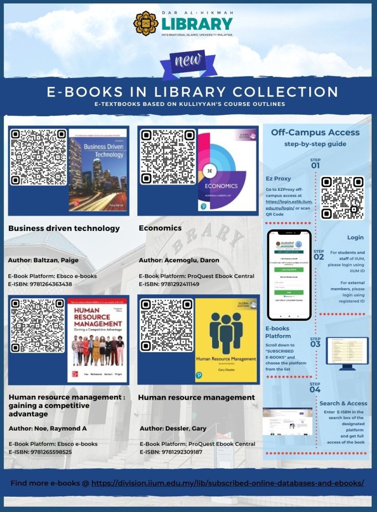 e-Textbooks – Dar al-Hikmah Library