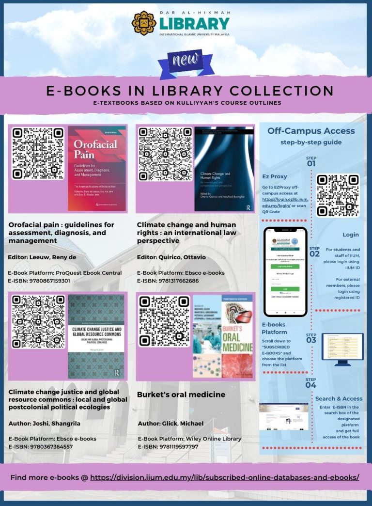 e-Textbooks – Dar al-Hikmah Library