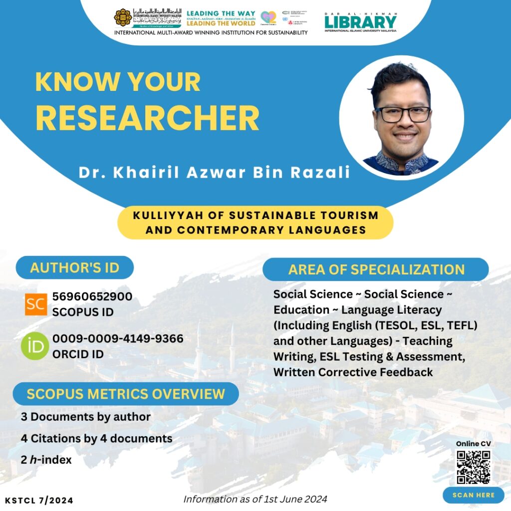 Kulliyyah of Sustainable Tourism and Contemporary Languages – Dar al ...